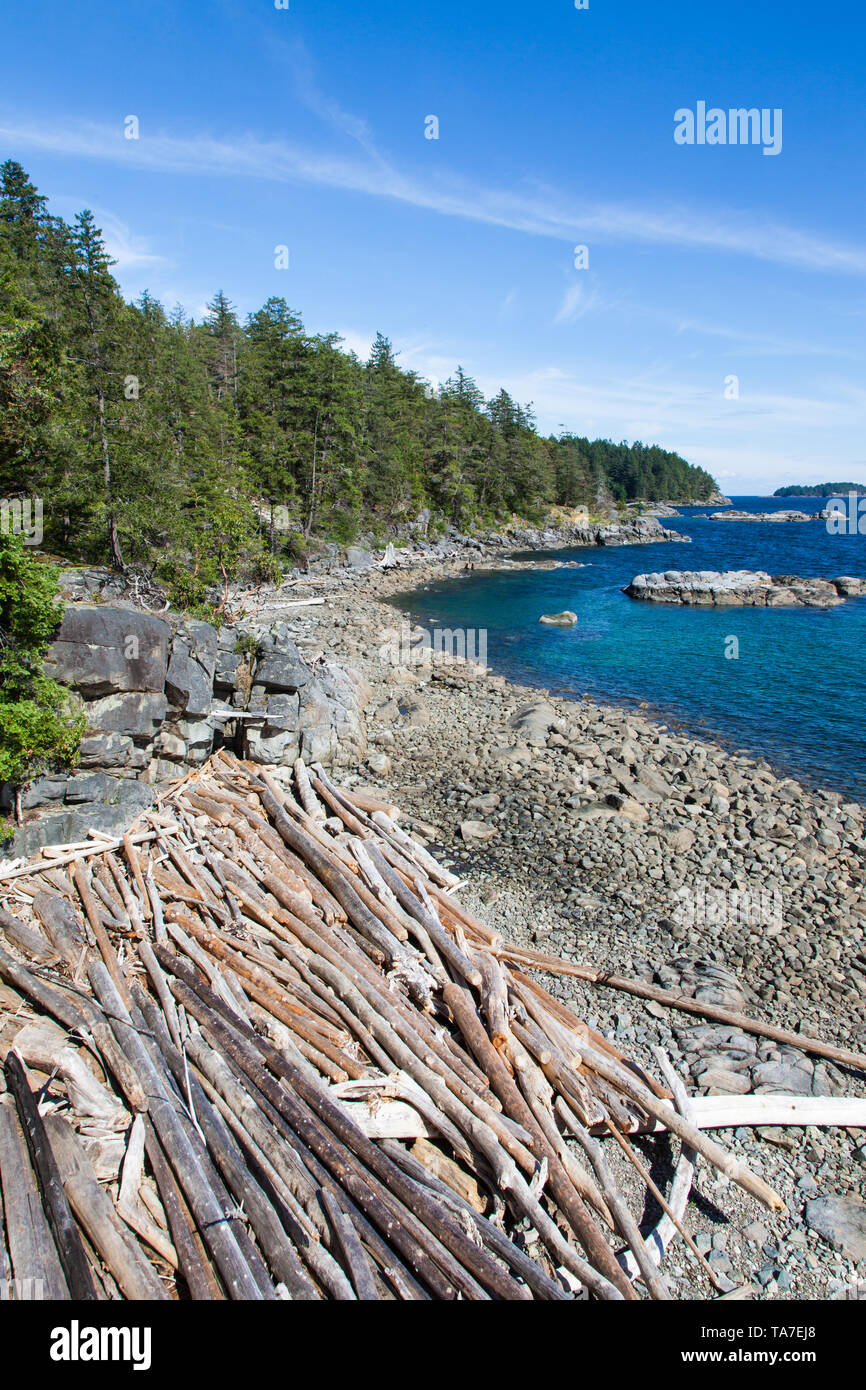 Beach scenery from the Pointhouse Suites luxury accomodation on the ...