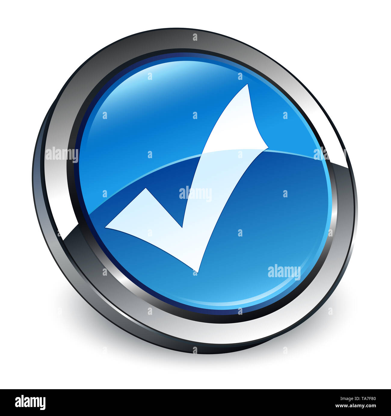 Blue checkmark hi-res stock photography and images - Alamy