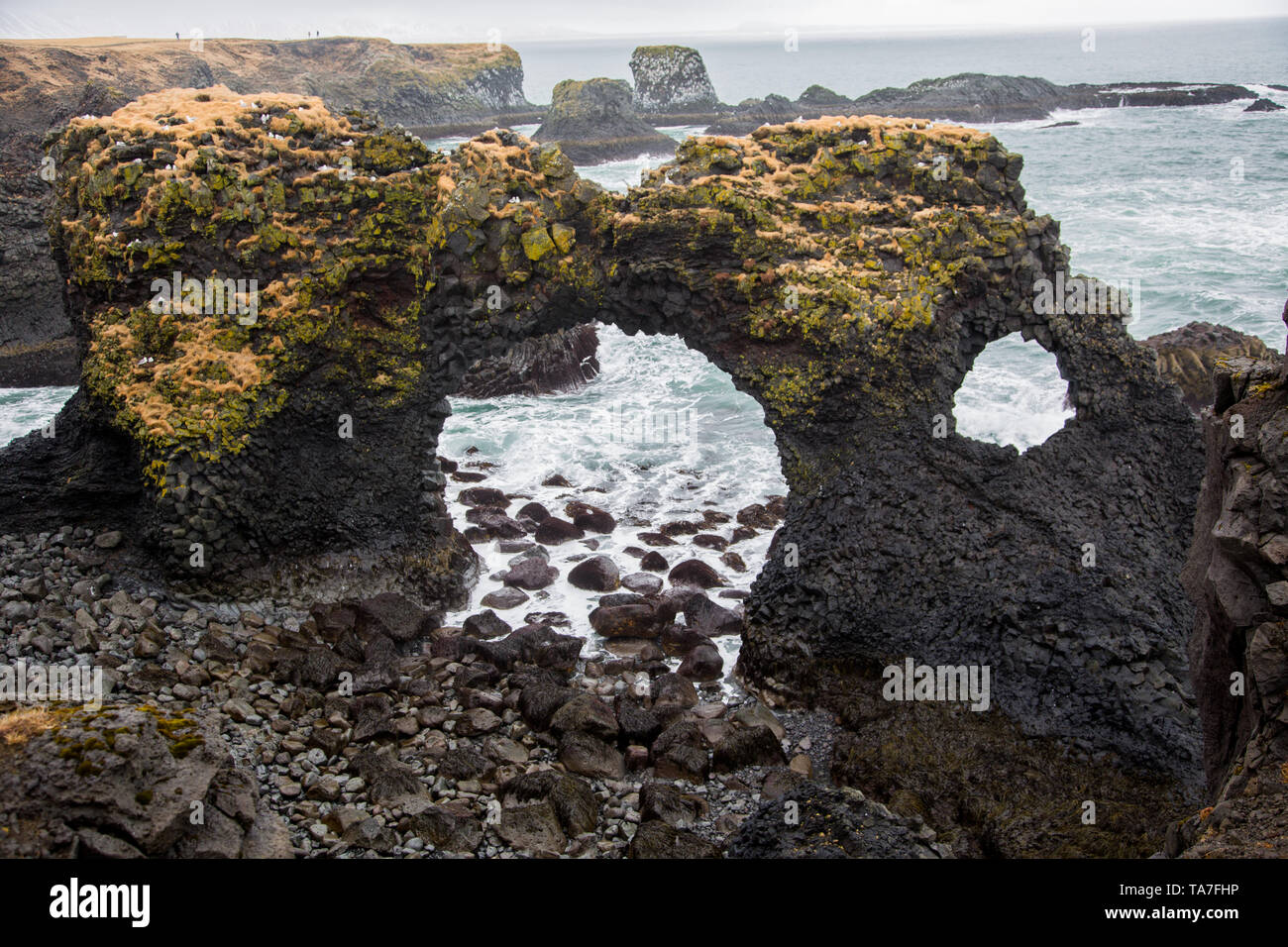 Lava rock in sea hi-res stock photography and images - Alamy