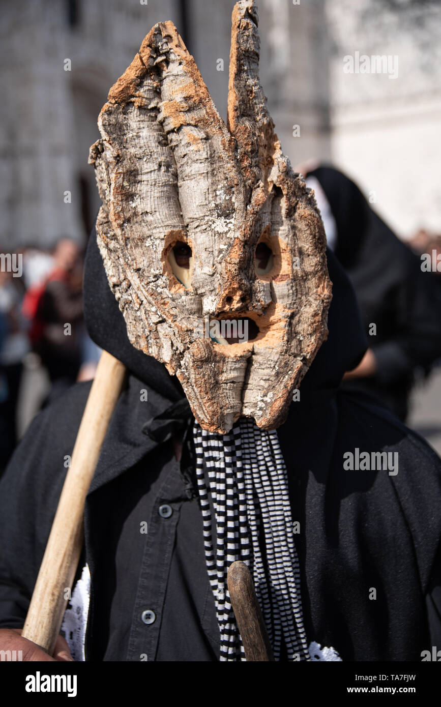 Iberic costumes International Festival 2019 in Belem in Lisbon Stock ...