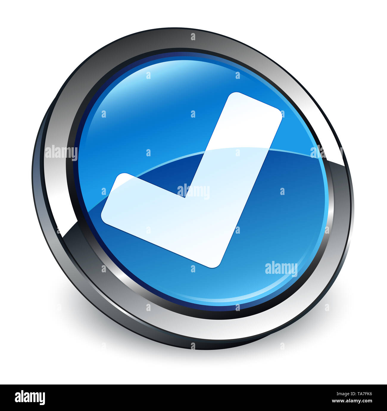Blue checkmark hi-res stock photography and images - Alamy