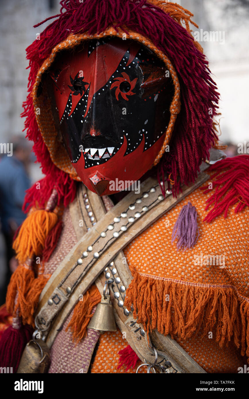 Iberic costumes International Festival 2019 in Belem in Lisbon Stock ...