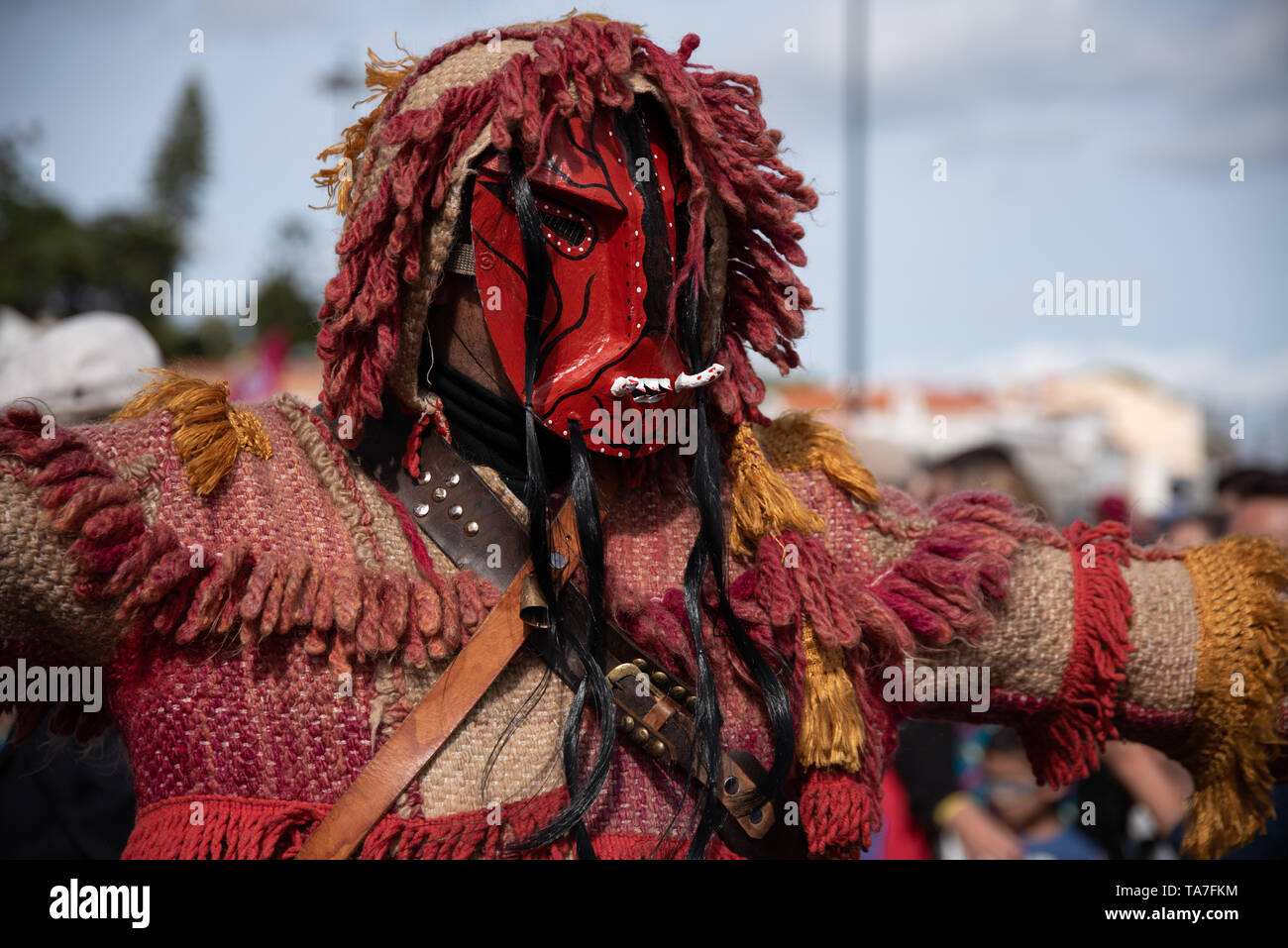 Iberic costumes International Festival 2019 in Belem in Lisbon Stock ...