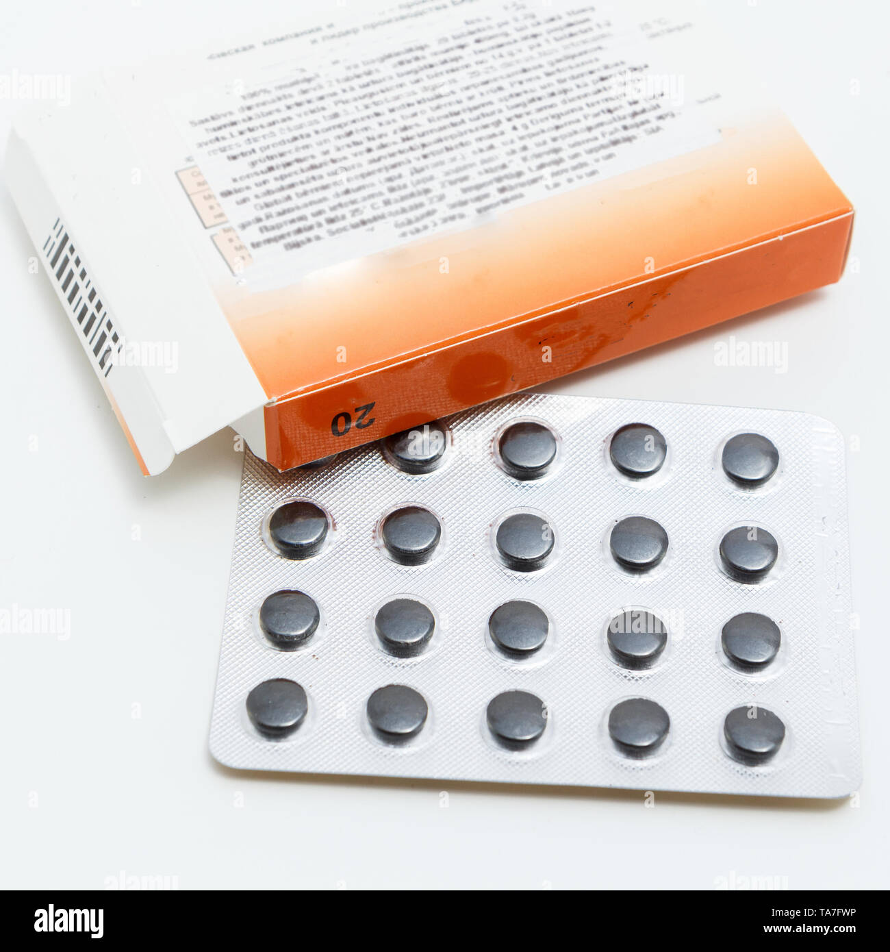 tablets in a blister pack Stock Photo - Alamy