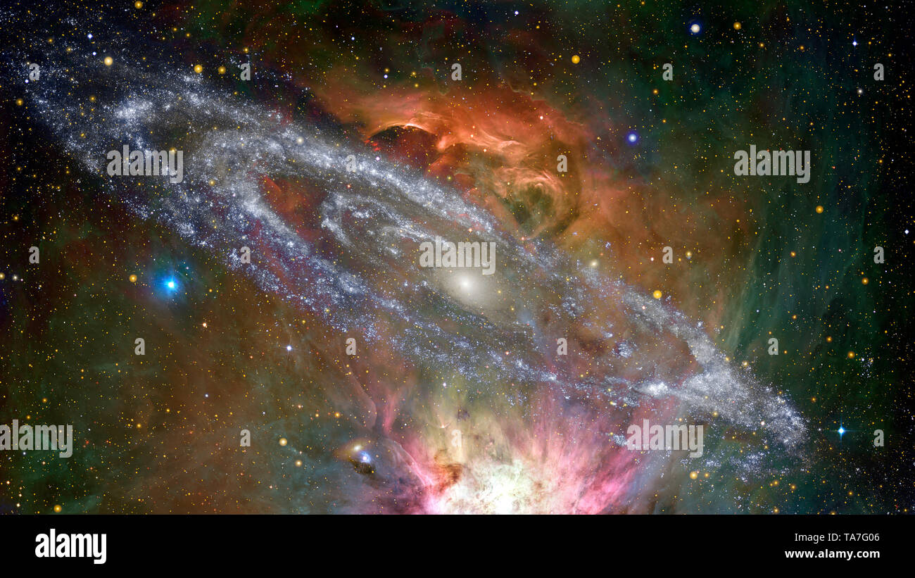 Nebula night sky. Elements of this image furnished by NASA Stock Photo ...