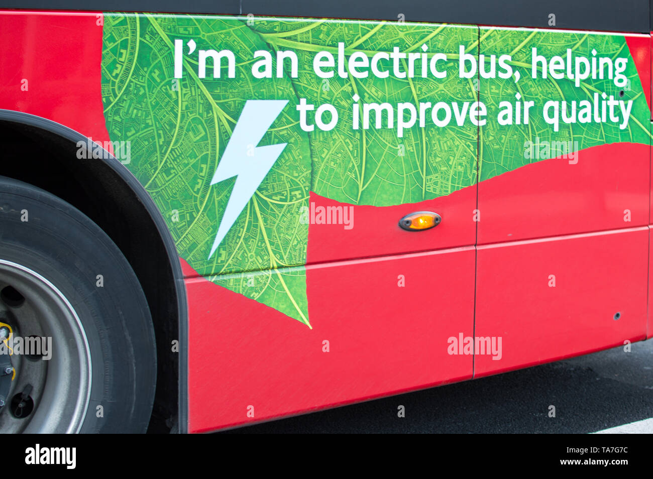 Battery electric bus hi-res stock photography and images - Alamy