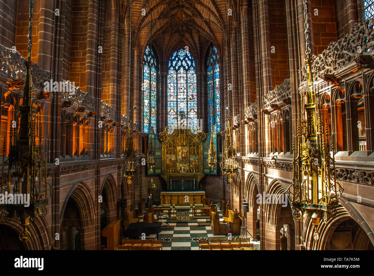 Liverpool Cathedral based on a design by Giles Gilbert Scott ...