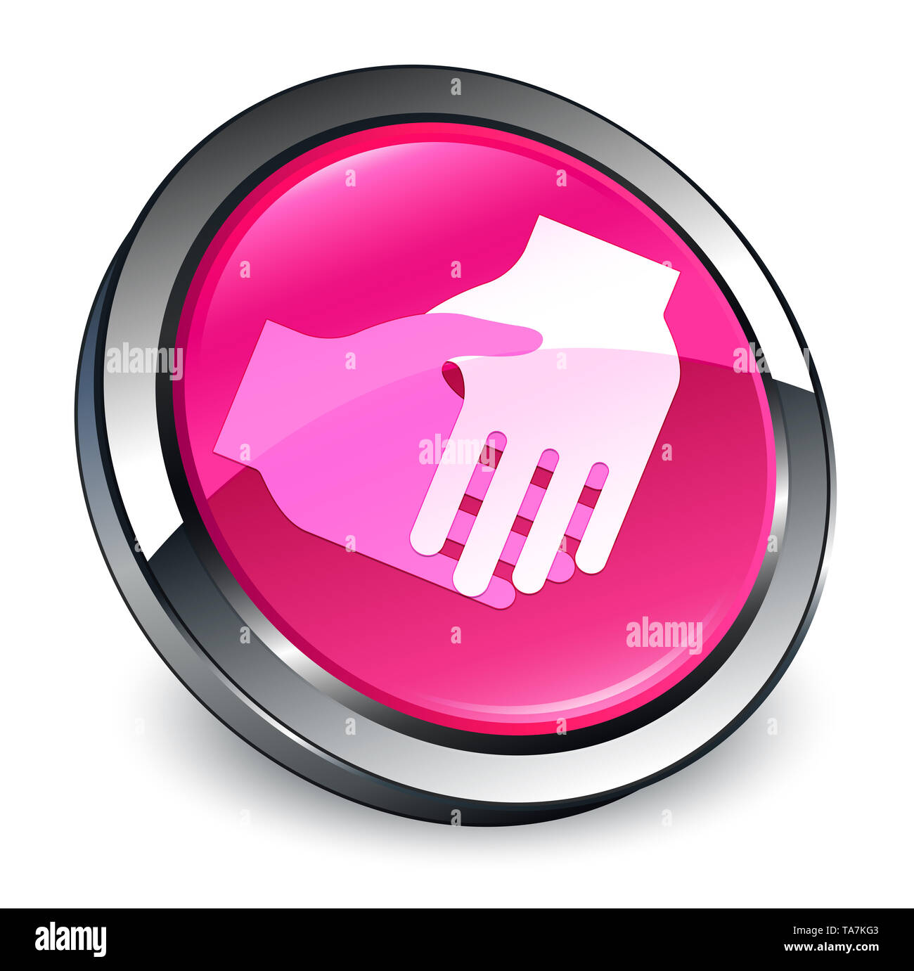 Handshake Logo 3d
