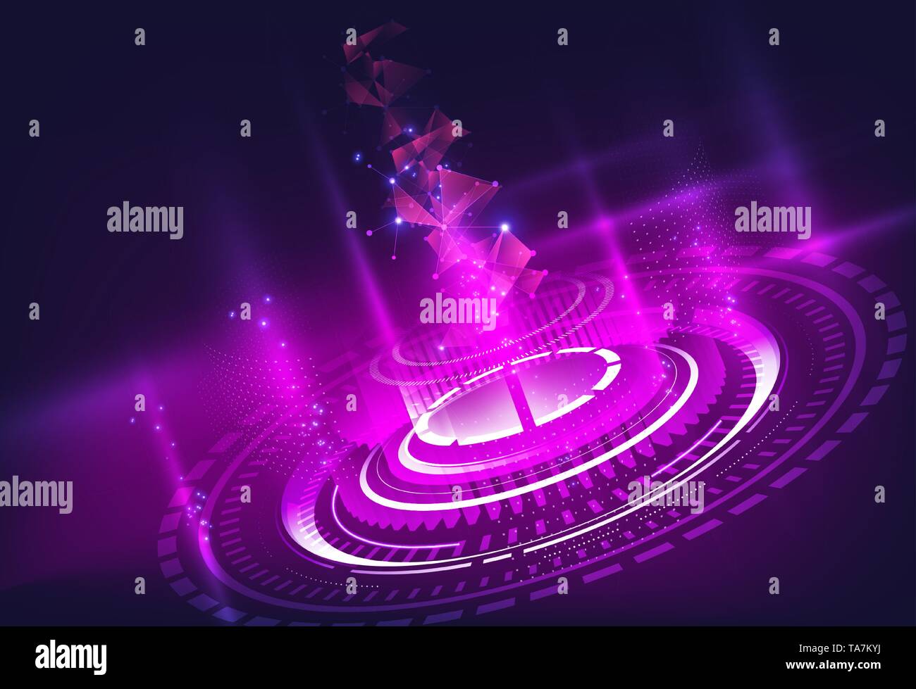 Abstract Rotating Frame in Vector Stock Vector Image & Art - Alamy