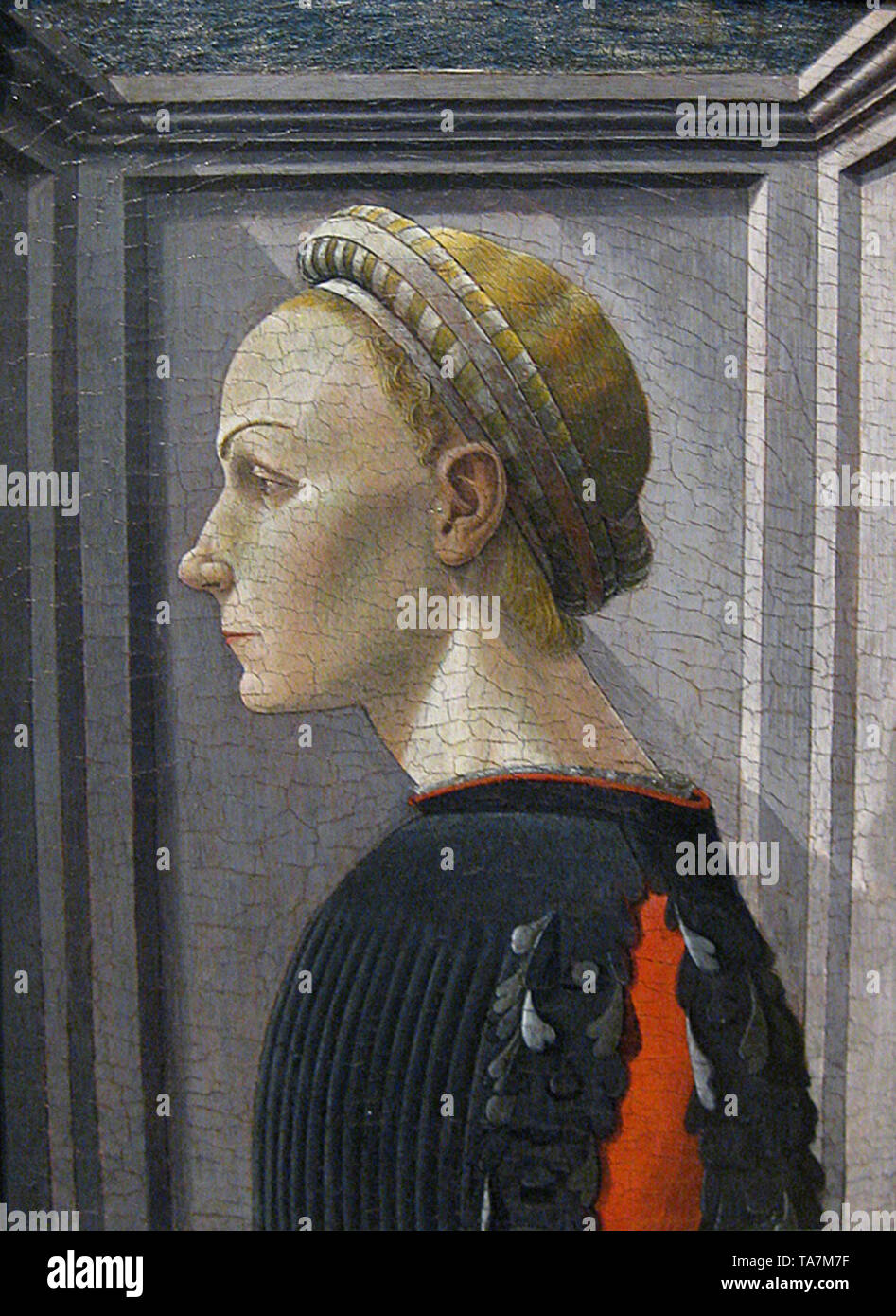 Paolo Uccello - portrait lady Stock Photo - Alamy
