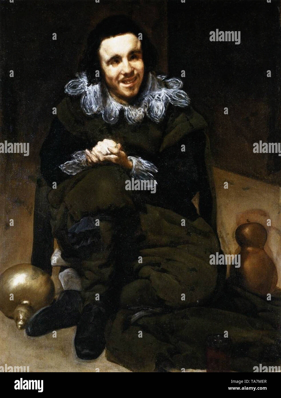 Diego Velázquez - dwarf don juan calabazas calabacillas 1637 Stock ...
