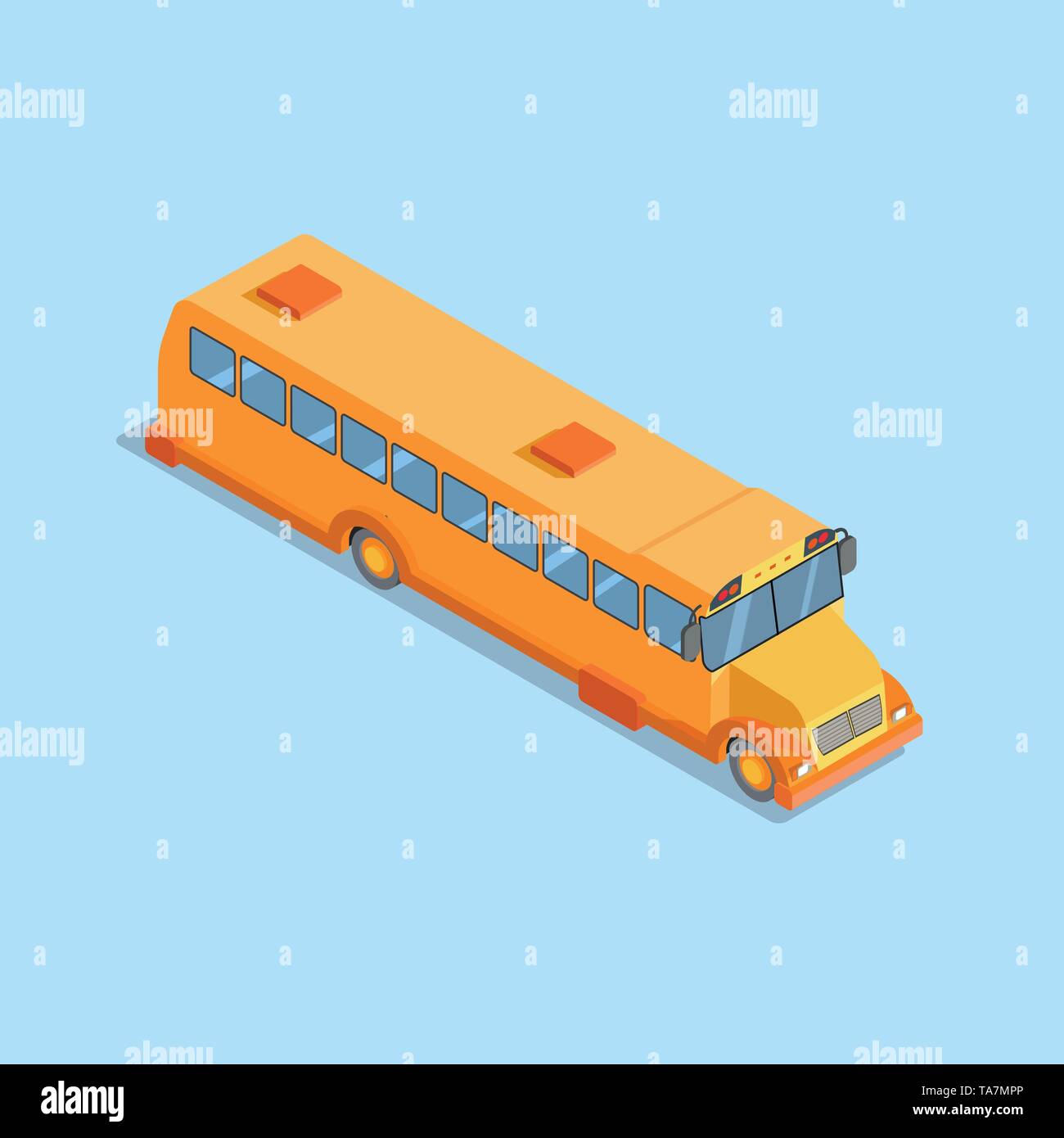 Aerial View School Bus High Resolution Stock Photography and Images - Alamy