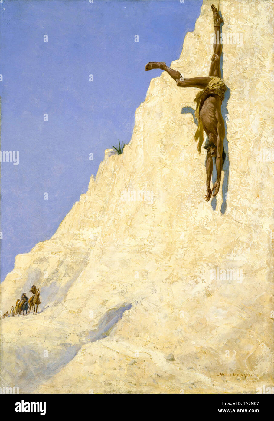 Cowboys and indians paintings hi-res stock photography and images - Alamy