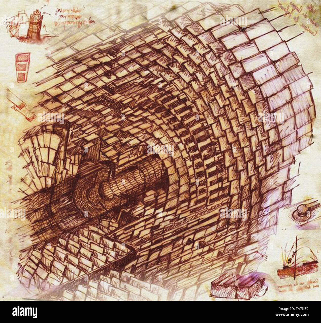 Leonardo da vinci drawings proportion hi-res stock photography and ...