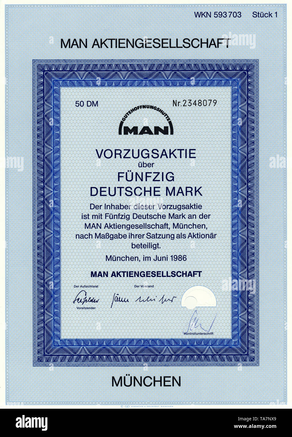 Man aktiengesellschaft hi-res stock photography and images - Alamy