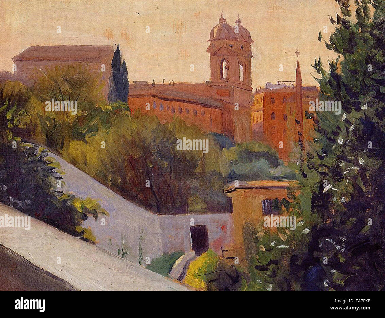 Félix Vallotton - trinity mount 1913 Stock Photo - Alamy