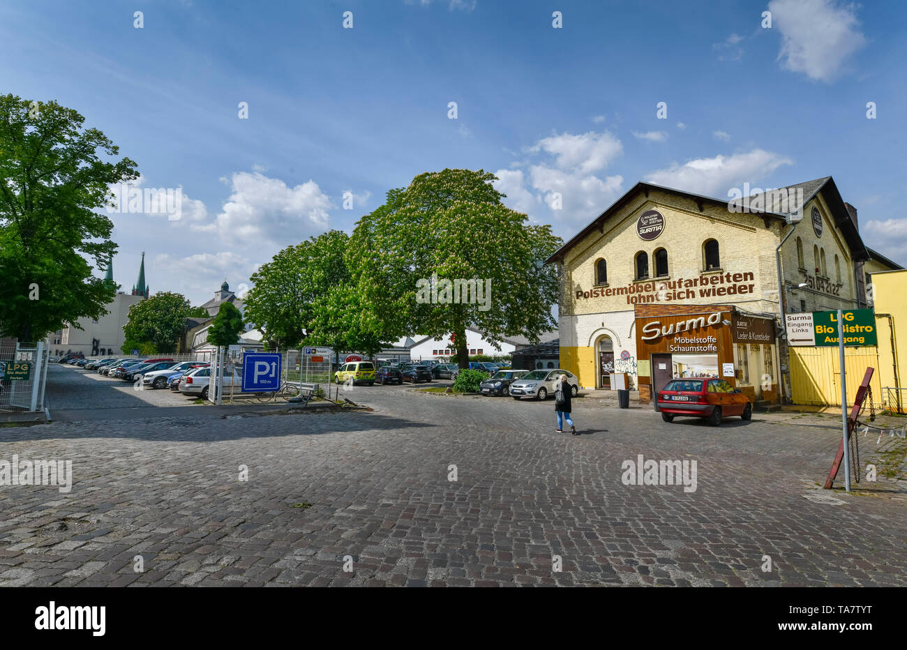 Dragoon's area, dam Mehring, cross mountain, Berlin, Germany ...