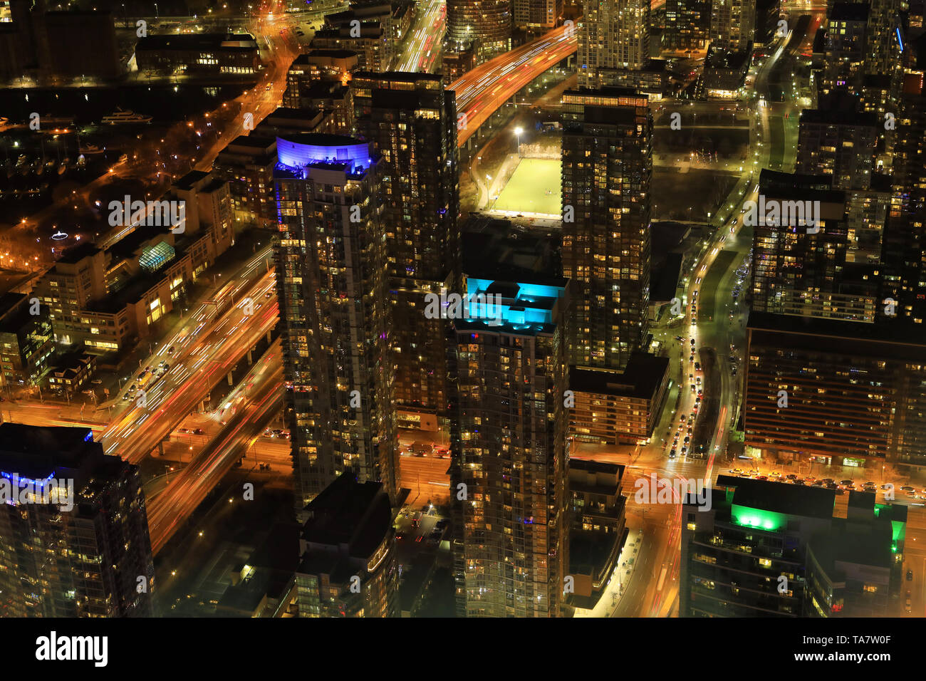 Toronto canada highways hi-res stock photography and images - Alamy