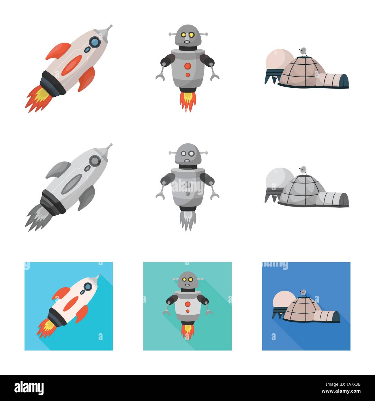 rocket,robot,base,launch,program,ship,future,mars,spaceship,cyborg,city ...
