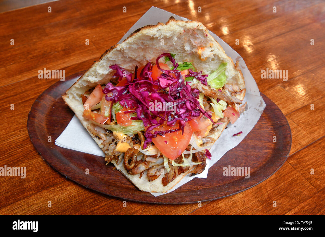 Doner kebab, cross mountain, Berlin, Germany, Döner, Kreuzberg ...