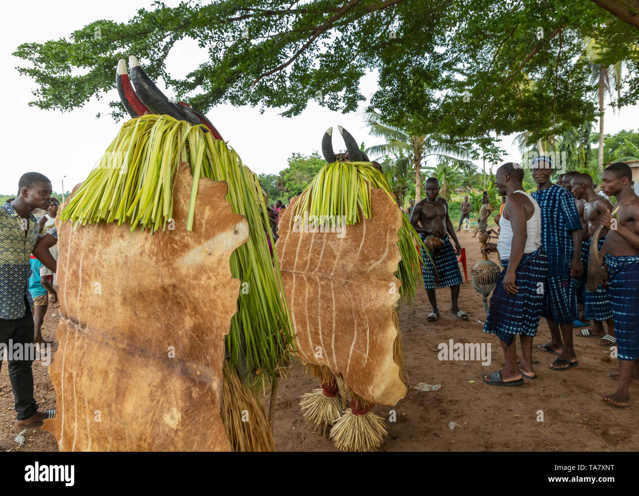Baule tribe hi-res stock photography and images - Alamy
