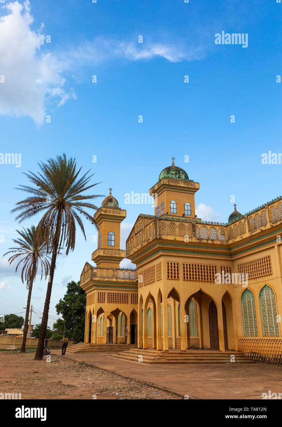 Grand mosque, Poro region, Korhogo, Ivory Coast Stock Photo - Alamy