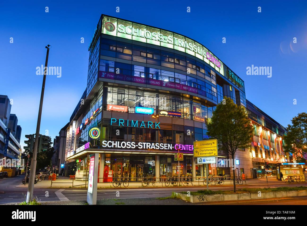 SCC, Schlossstrasse, Steglitz, Berlin, Germany, Deutschland Stock Photo ...