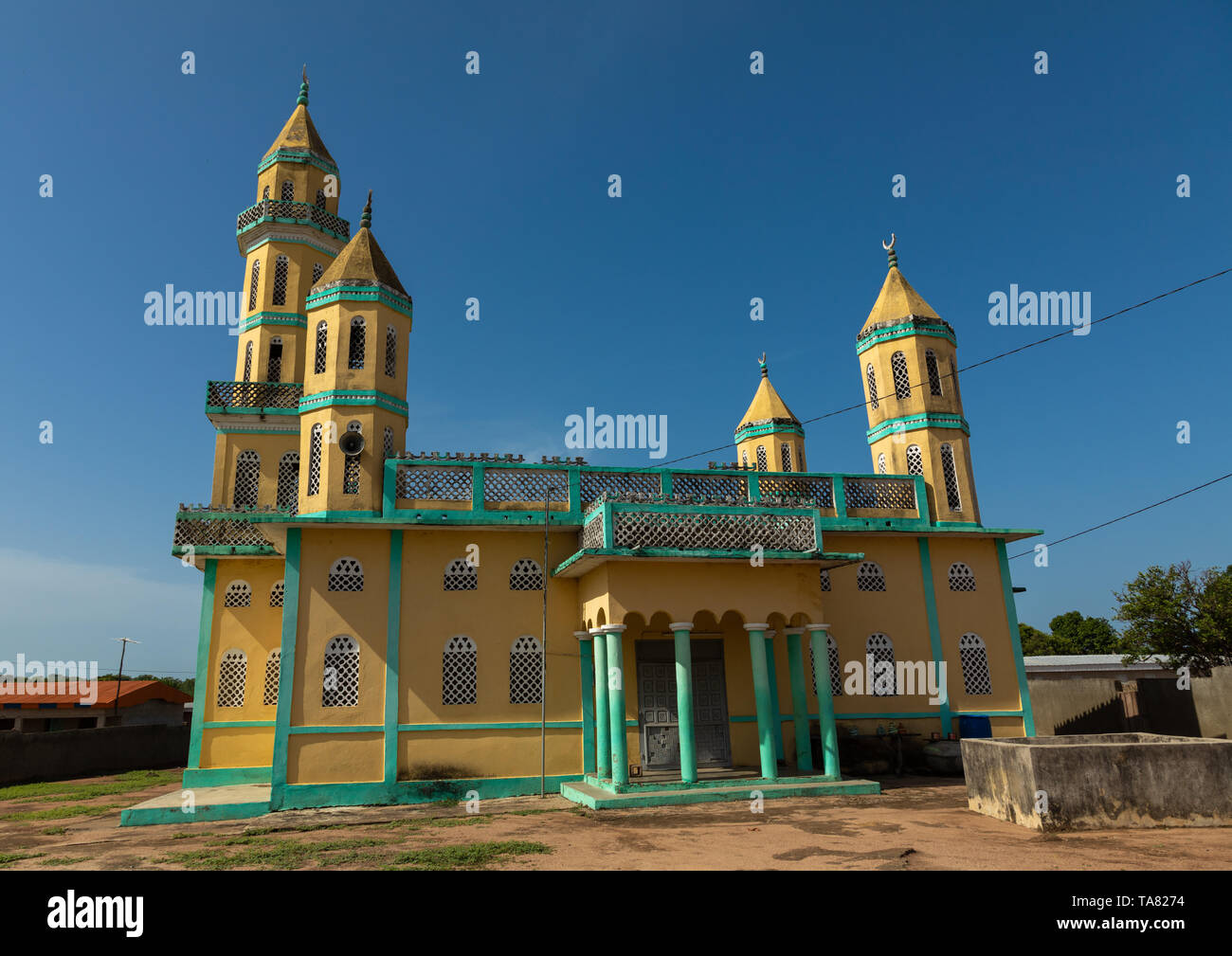 Grand mosque, Denguélé, Korondougou, Ivory Coast Stock Photo - Alamy