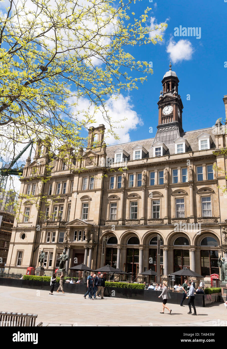 The former General Post Office building in City Square, Leeds city ...