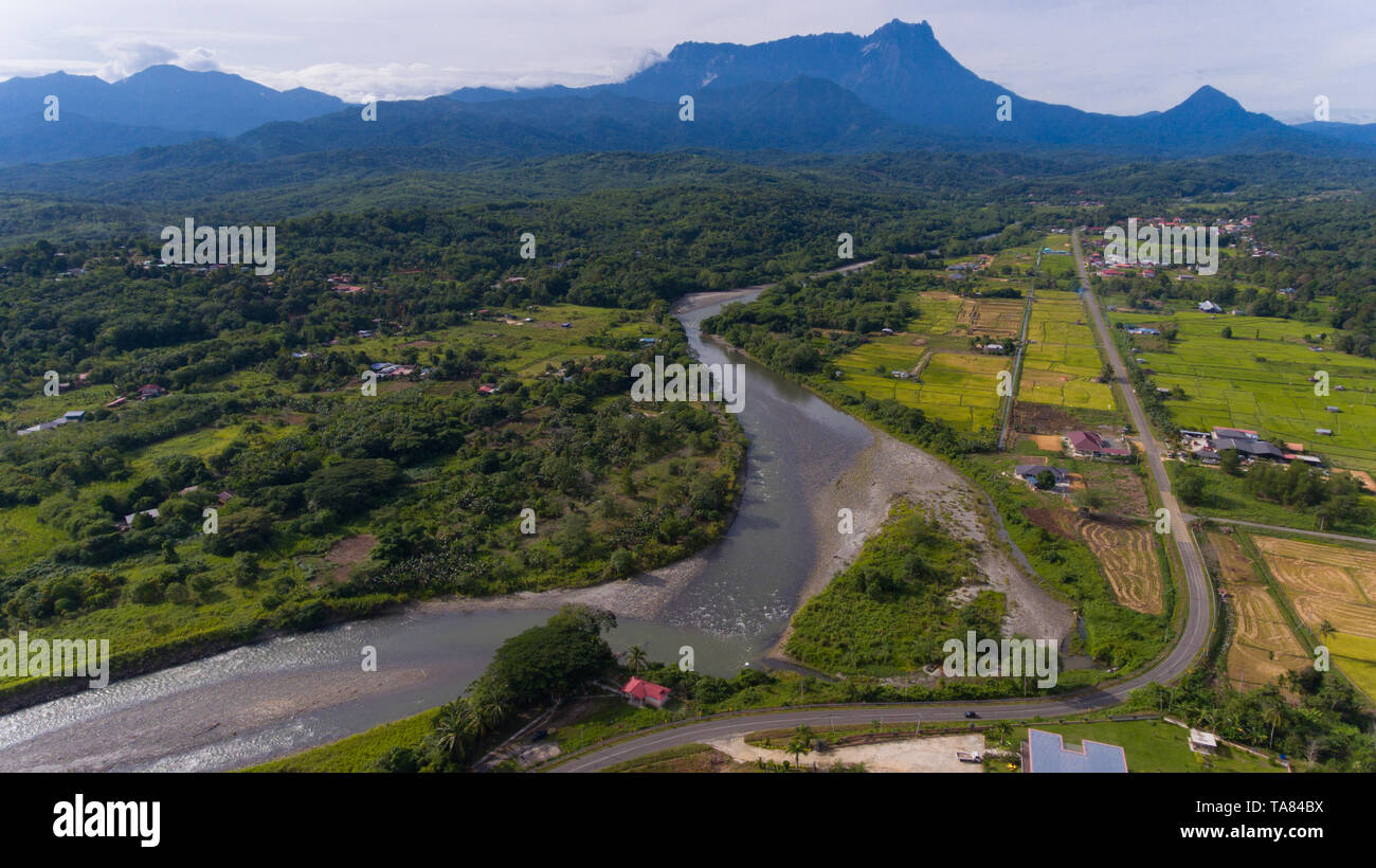 Landscapes Mount of Kinabalu,Sabah,Malaysia. Mount Kinabalu iconic of ...