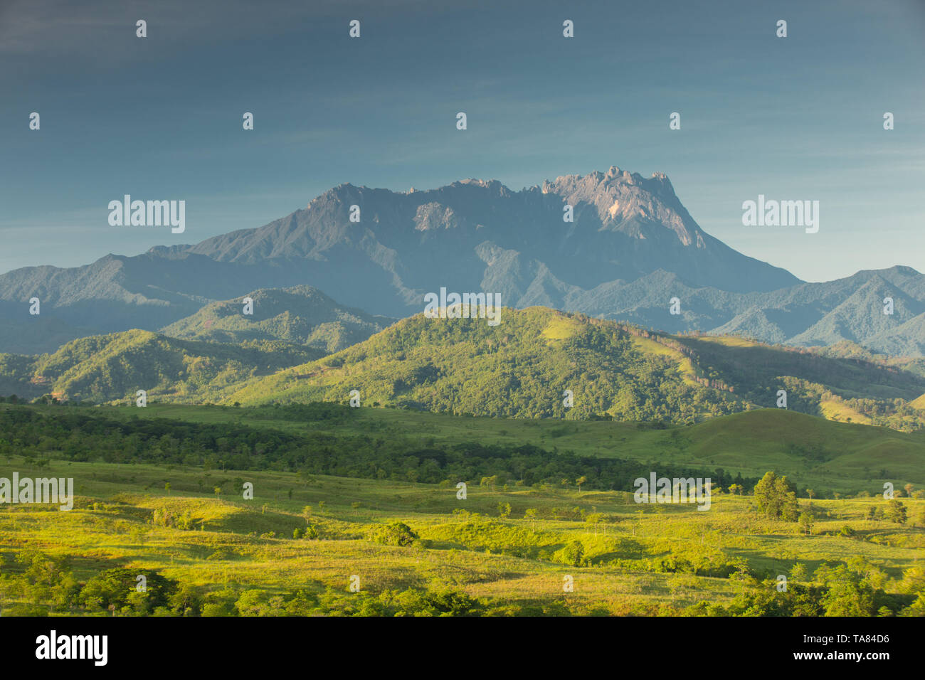 Landscapes Mount of Kinabalu,Sabah,Malaysia. Mount Kinabalu iconic of ...