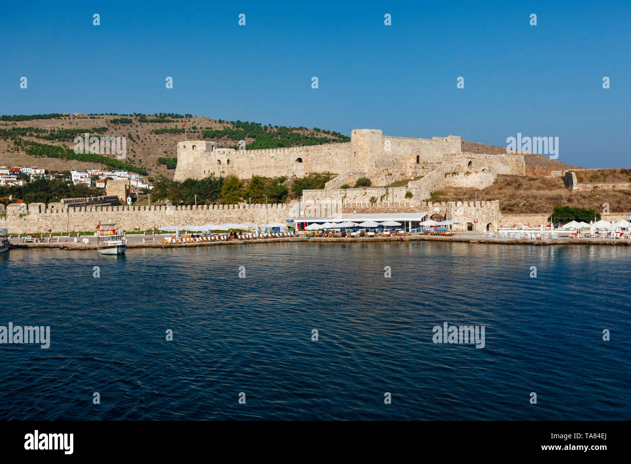 Castle, Bozcaada, Turkey Stock Photo - Alamy