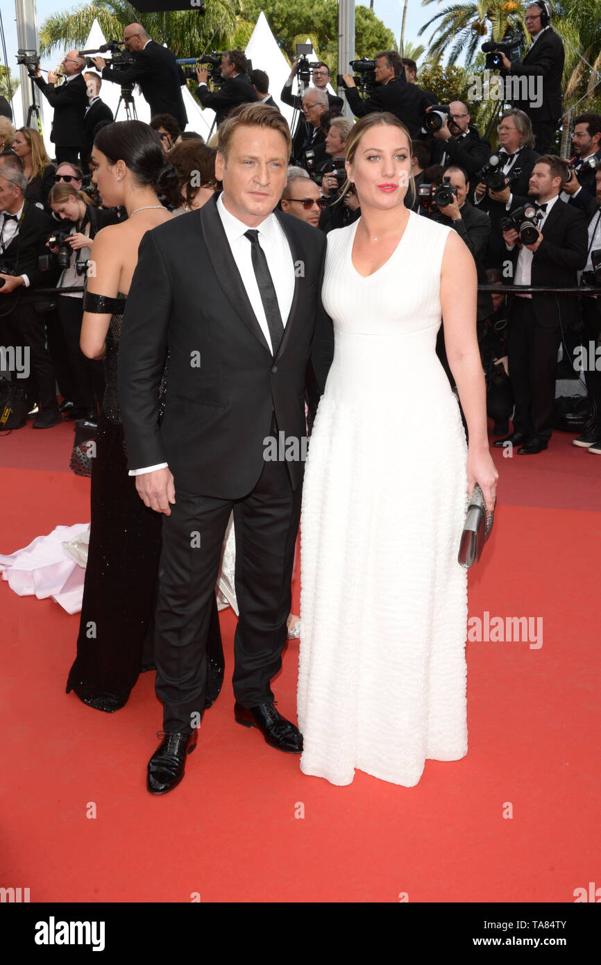 May 21, 2019 - Cannes, France - CANNES, FRANCE - MAY 21: Benoit Magimel ...