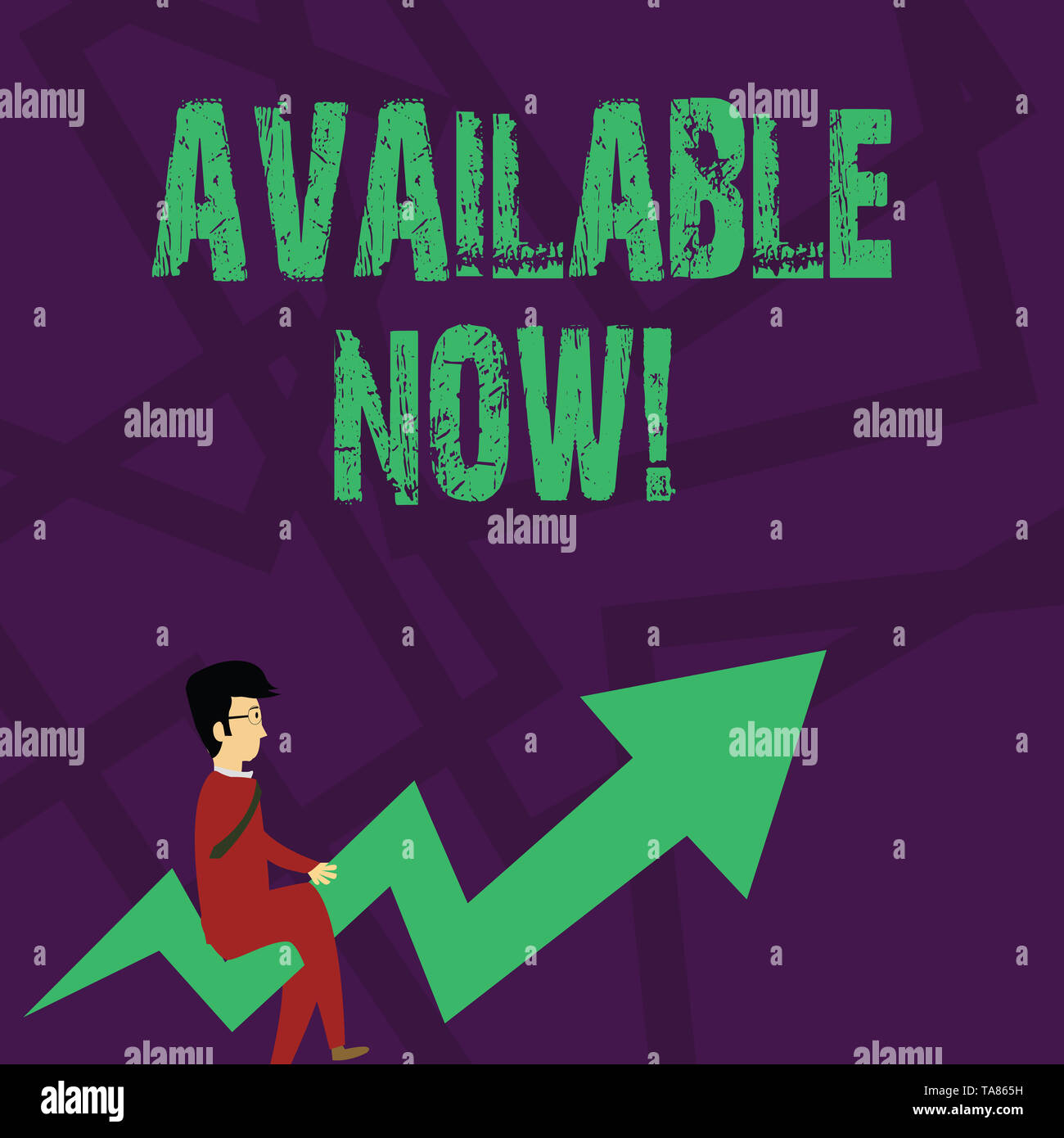 Text sign showing Available Now. Business photo text you can find it ...