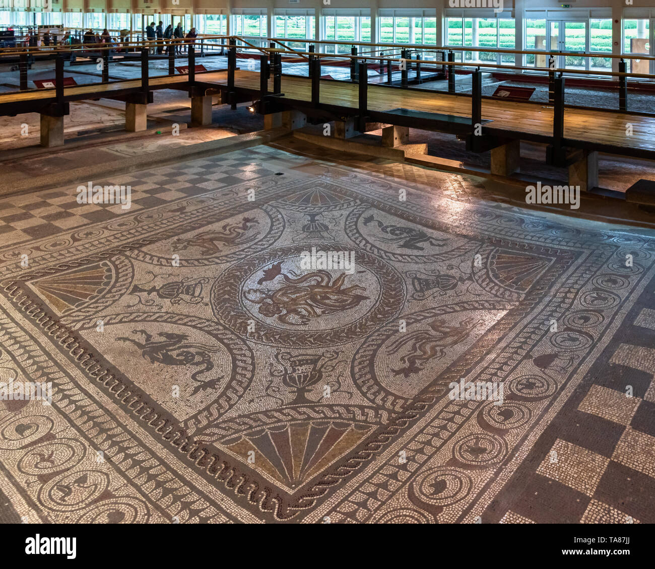 Fishbourne roman palace hi-res stock photography and images - Alamy