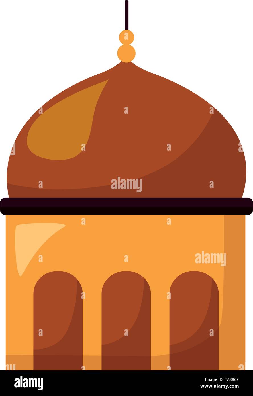 temple dome architecture Stock Vector Image & Art - Alamy