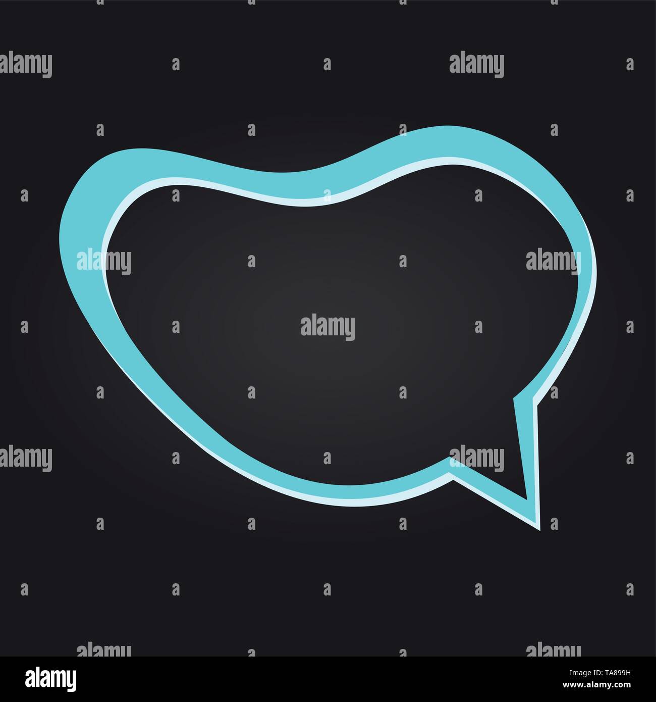 Kid chat bubble Stock Vector Images - Alamy