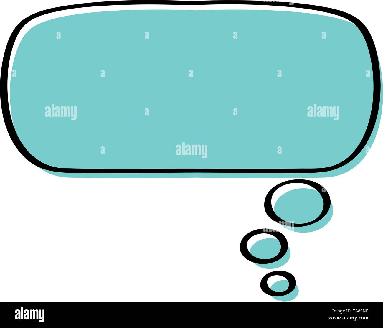 Kid chat bubble Stock Vector Images - Alamy