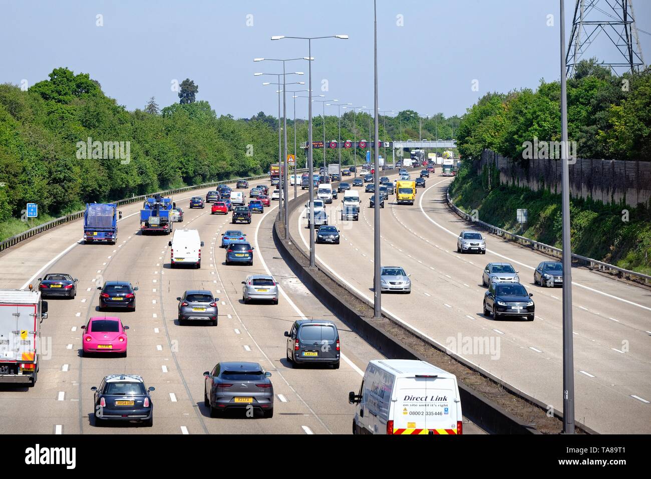 M25 Junction High Resolution Stock Photography and Images - Alamy