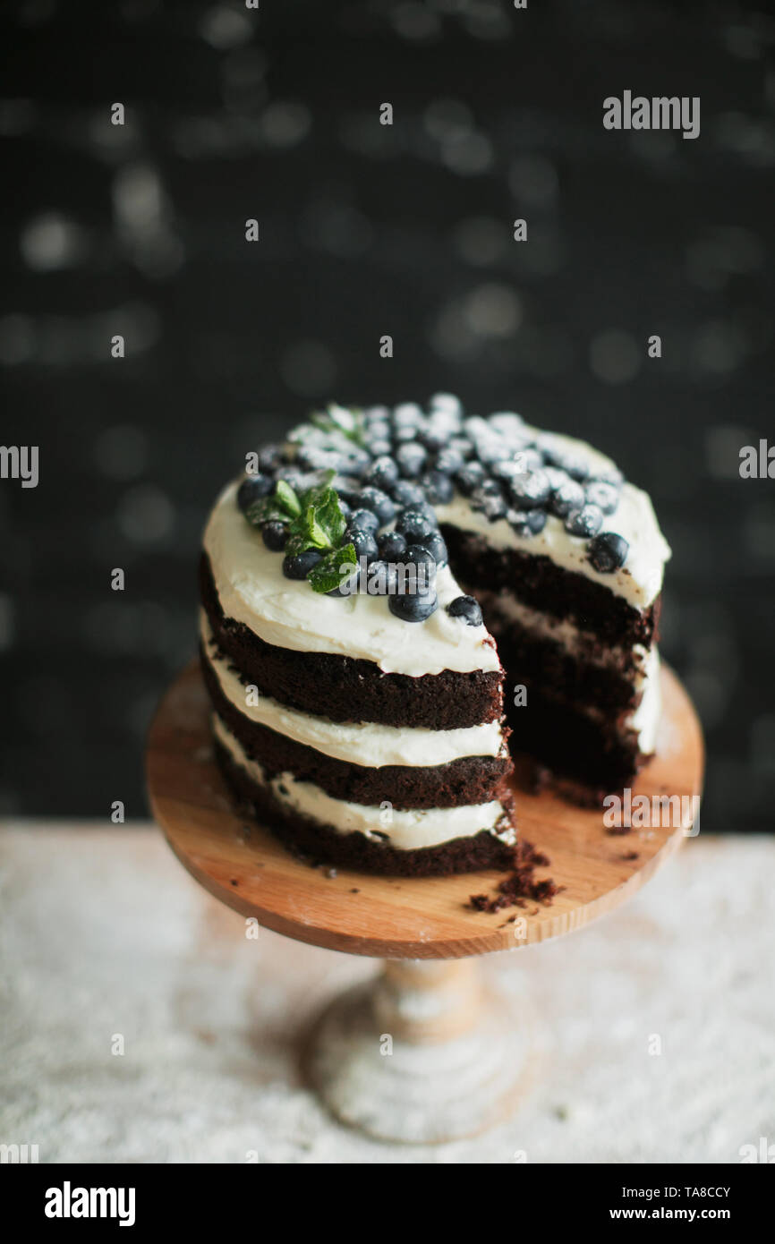 cooking cake on the table and baking cake ingredients Stock Photo - Alamy