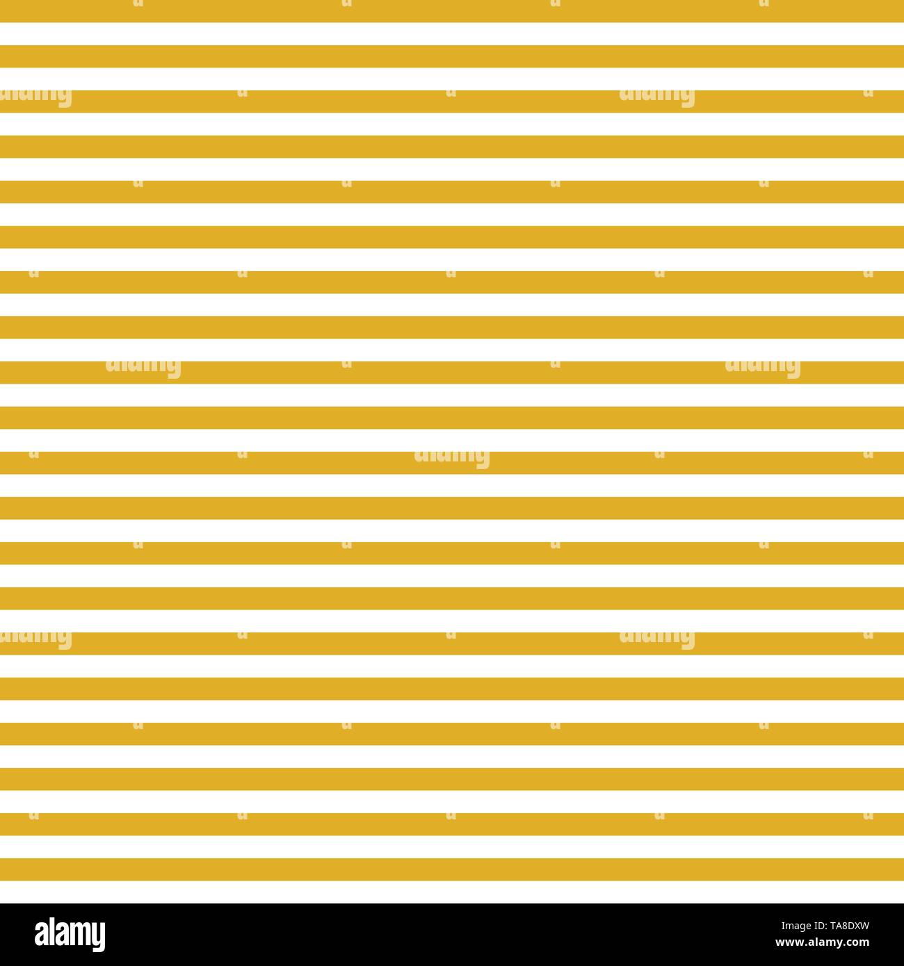 Horizontal yellow and white stripes seamless vector background Stock ...