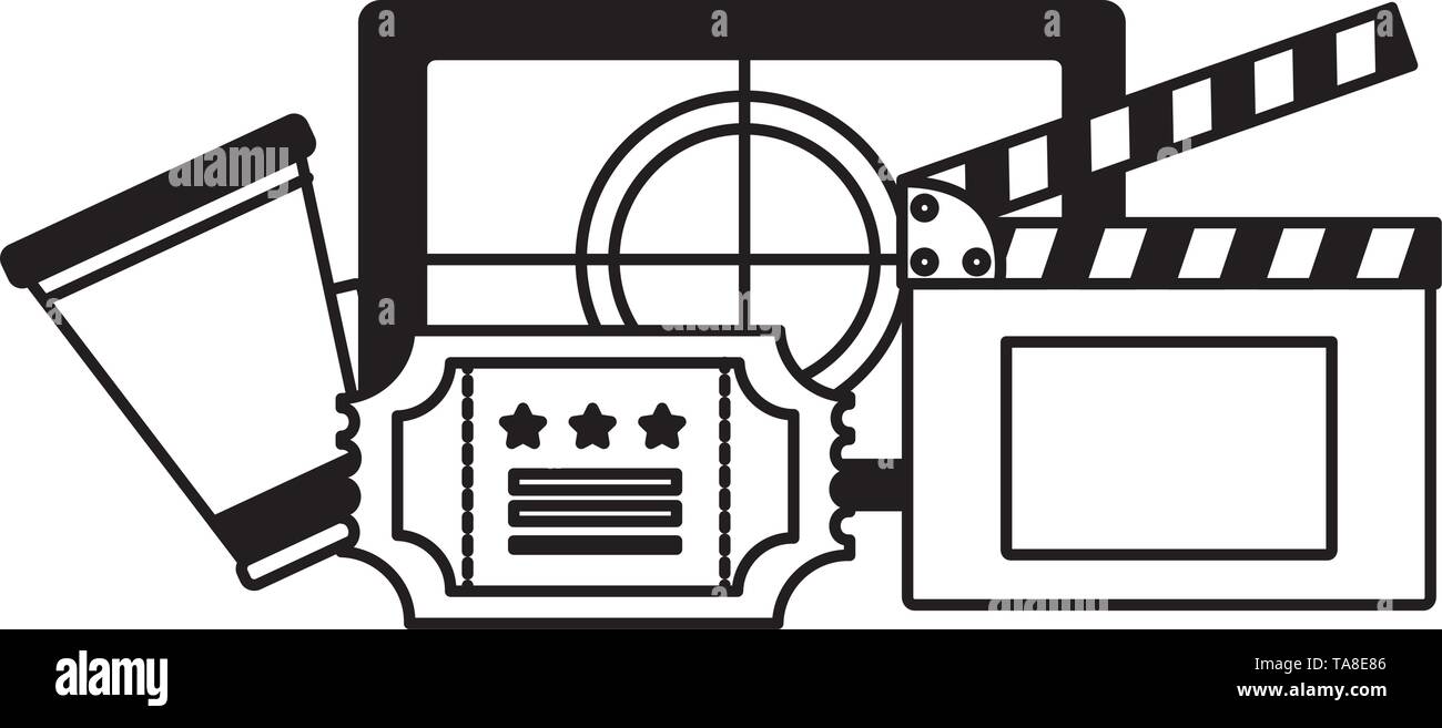 cinema movie design Stock Vector Image & Art - Alamy