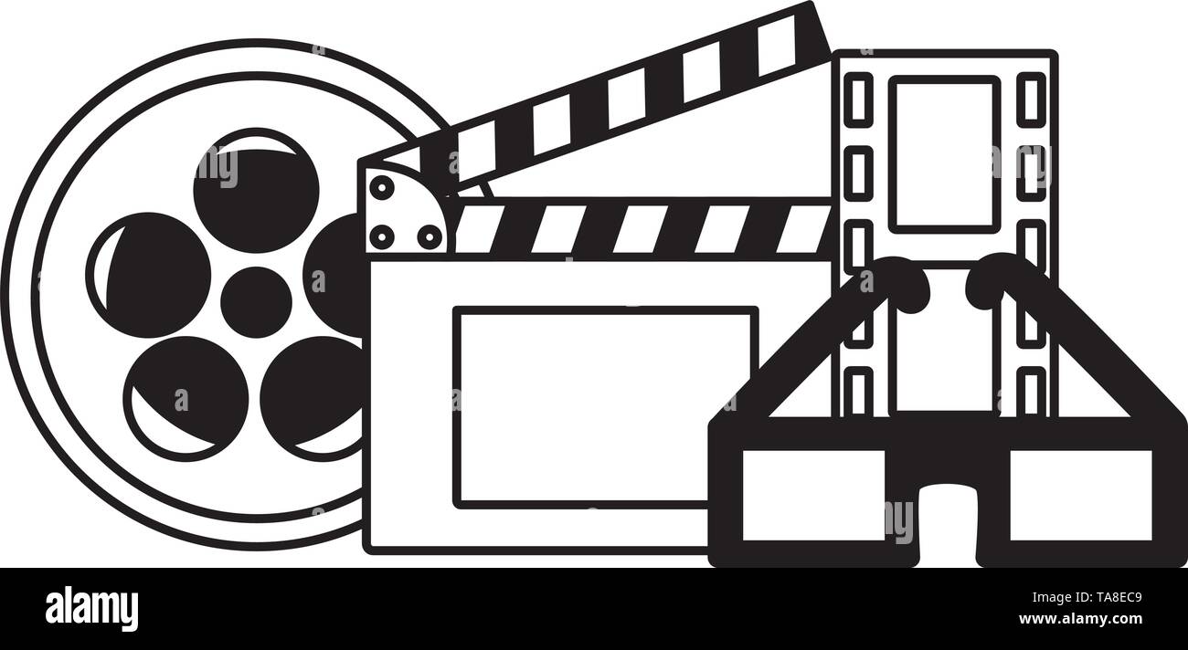 cinema movie design Stock Vector Image & Art - Alamy