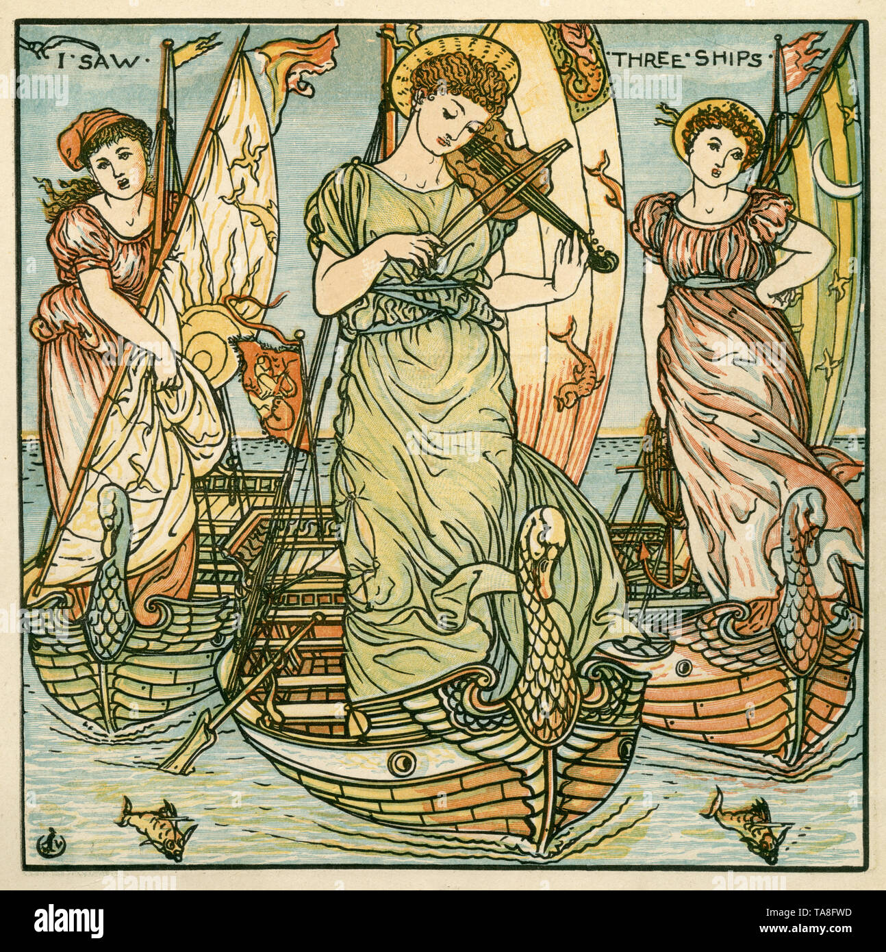 Walter crane illustrations hi-res stock photography and images - Alamy