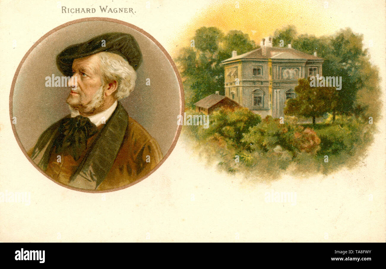 Richard wagner portrait hi-res stock photography and images - Alamy