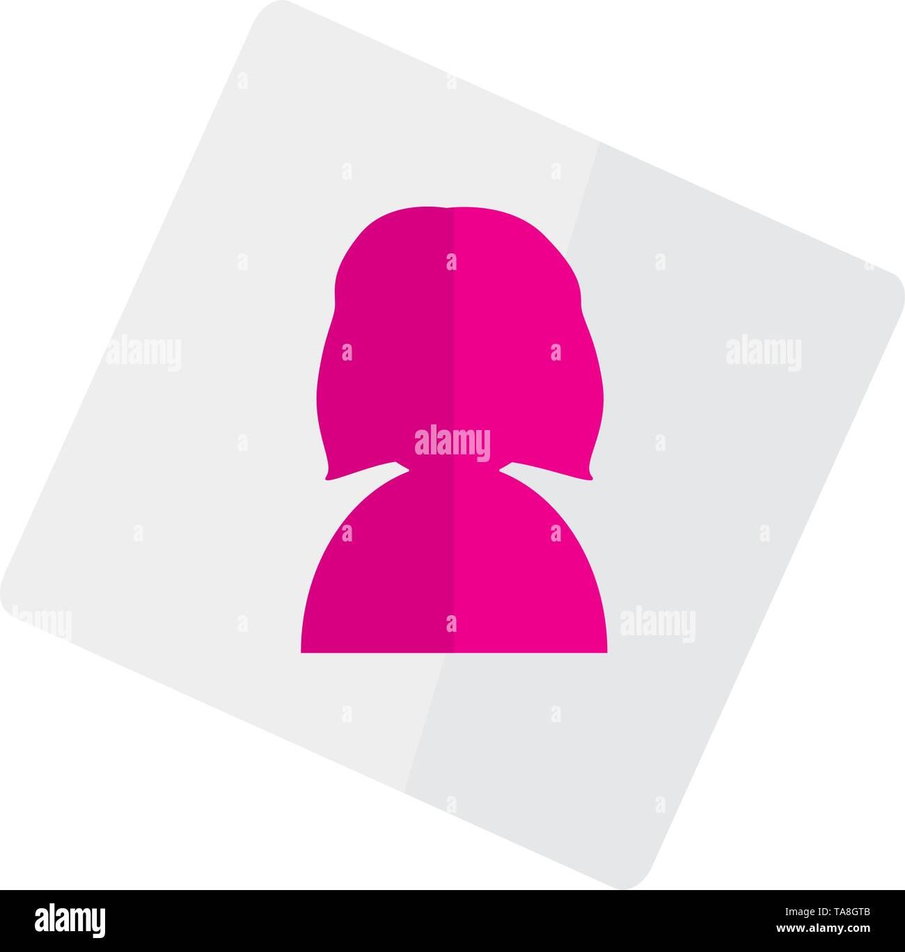 Female avatar phone Stock Vector Images - Alamy