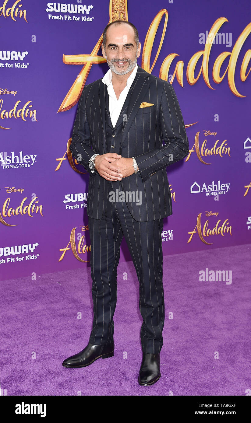 LOS ANGELES, CA - MAY 21: Navid Negahban attends the premiere of Disney ...