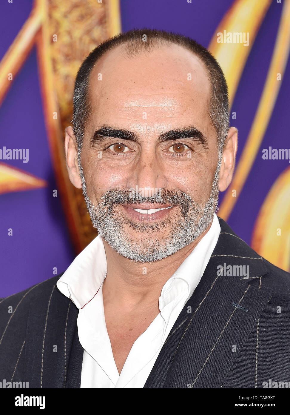 LOS ANGELES, CA - MAY 21: Navid Negahban attends the premiere of Disney ...