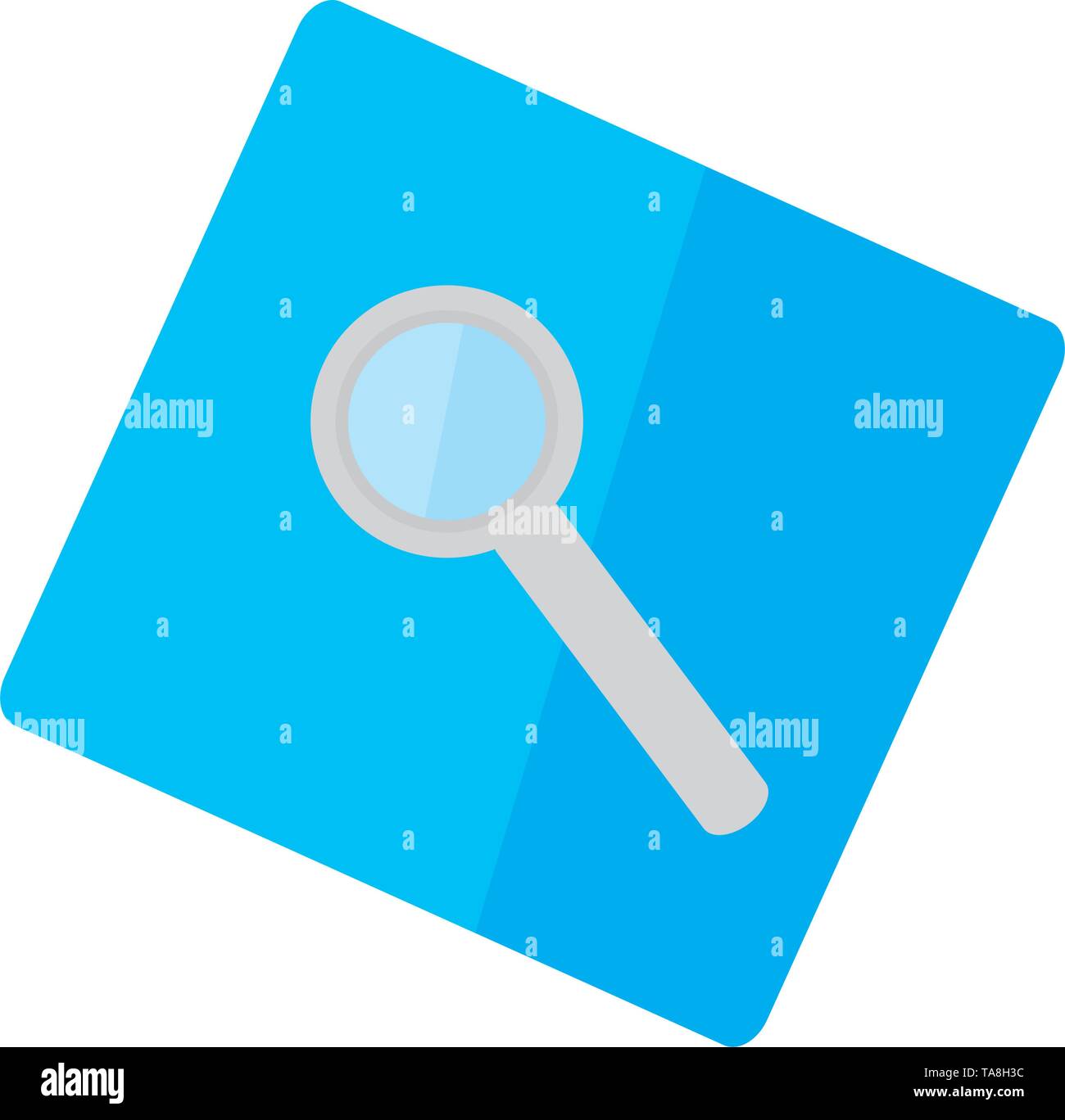 Magnifying glass sticker hi-res stock photography and images - Alamy