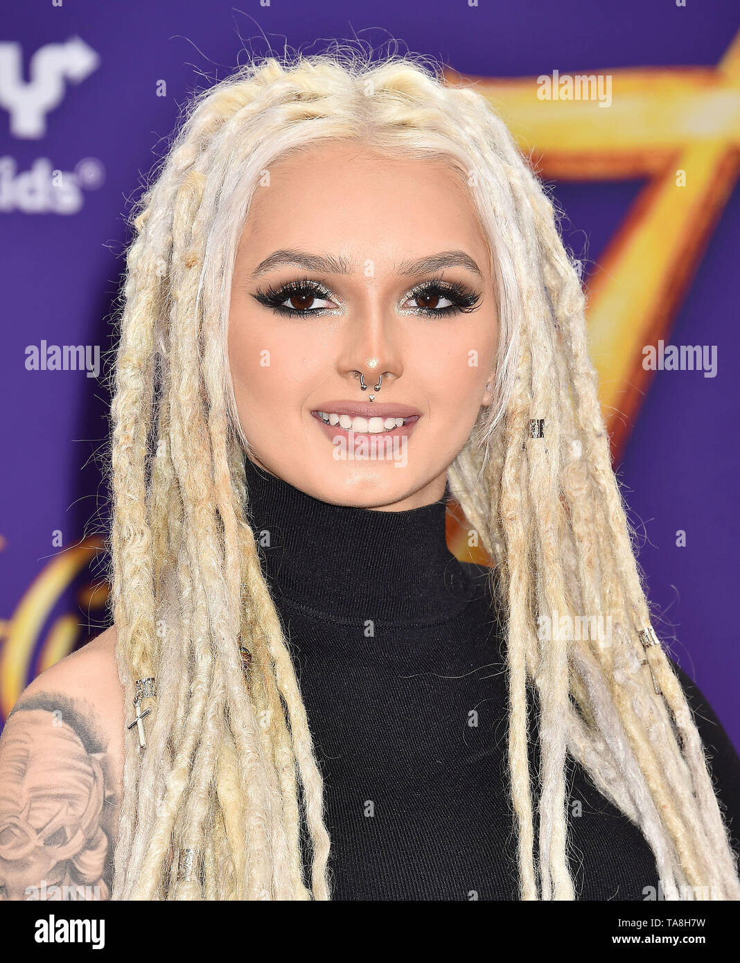 LOS ANGELES, CA - MAY 21: Zhavia Ward attends the premiere of Disney's ...